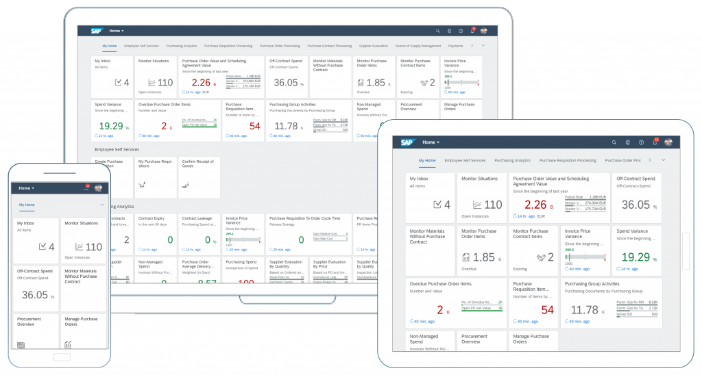 Better user experience with SAP Fiori for SAP S/4HANA