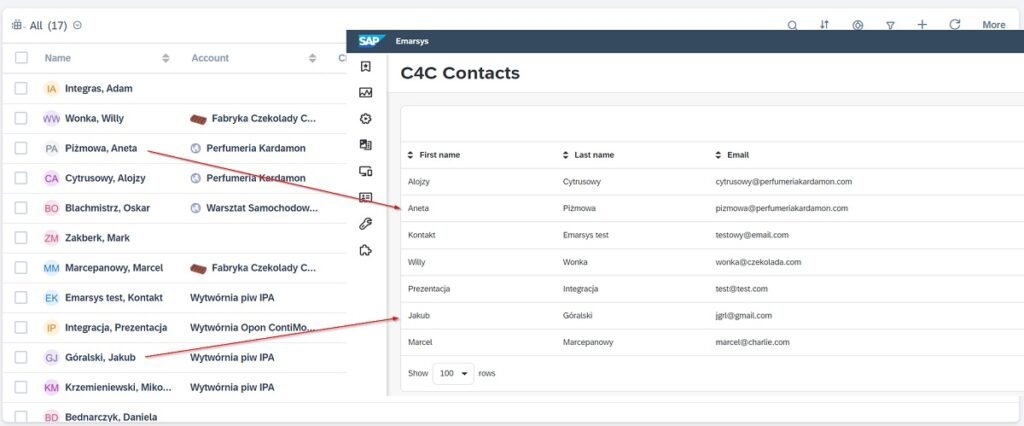 Integrating SAP Emarsys Customer Engagement and SAP Sales Cloud