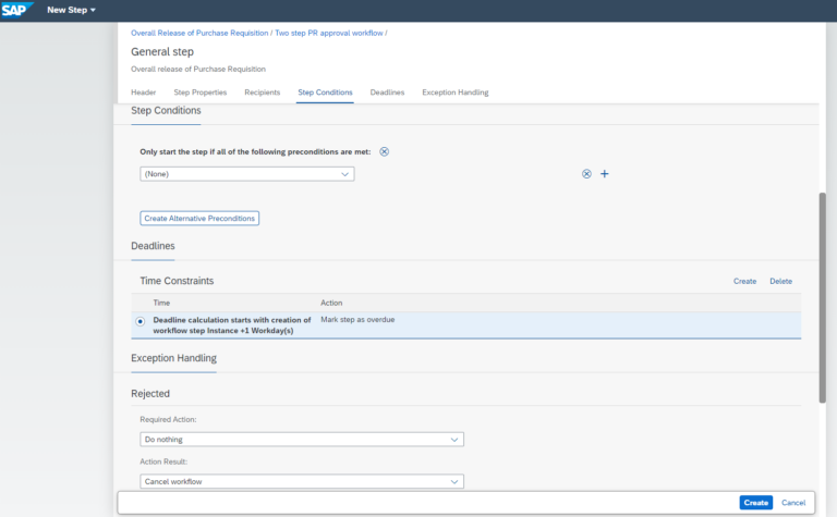 Flexible Workflow in SAP Sourcing and Procurement