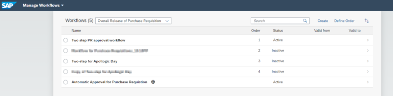 Flexible Workflow in SAP Sourcing and Procurement