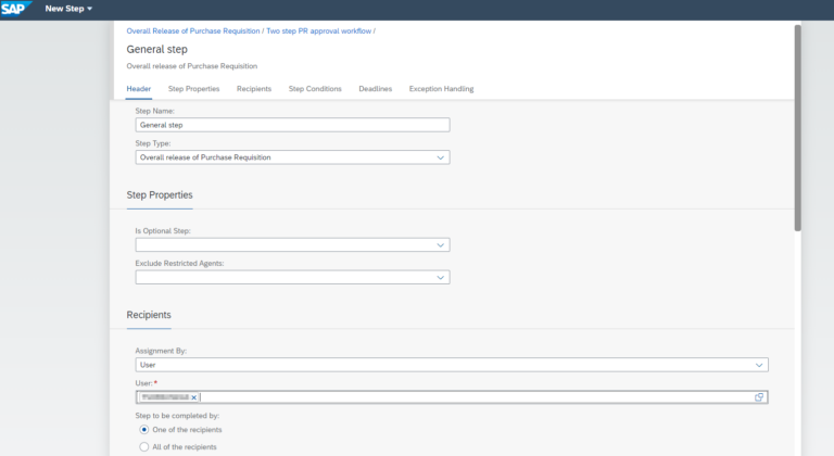 Flexible Workflow in SAP Sourcing and Procurement